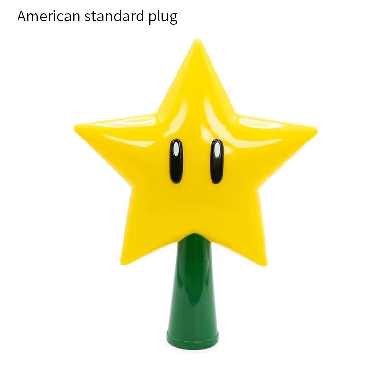 20CM Super Star Light Figure Handheld Christmas Tree Topper Decoration ...